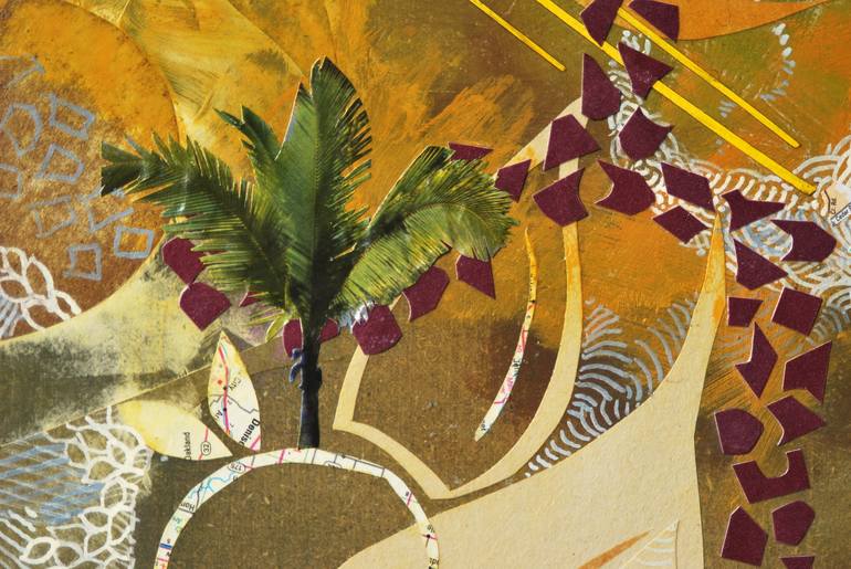 In the Garden at the No-Tell Motel Painting by David Holcomb | Saatchi Art