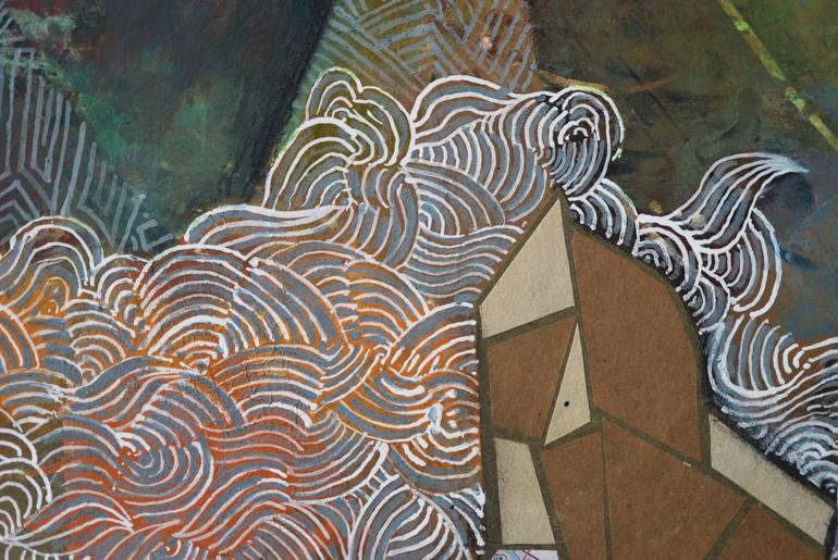 The Rose of Strange Places Painting by David Holcomb | Saatchi Art