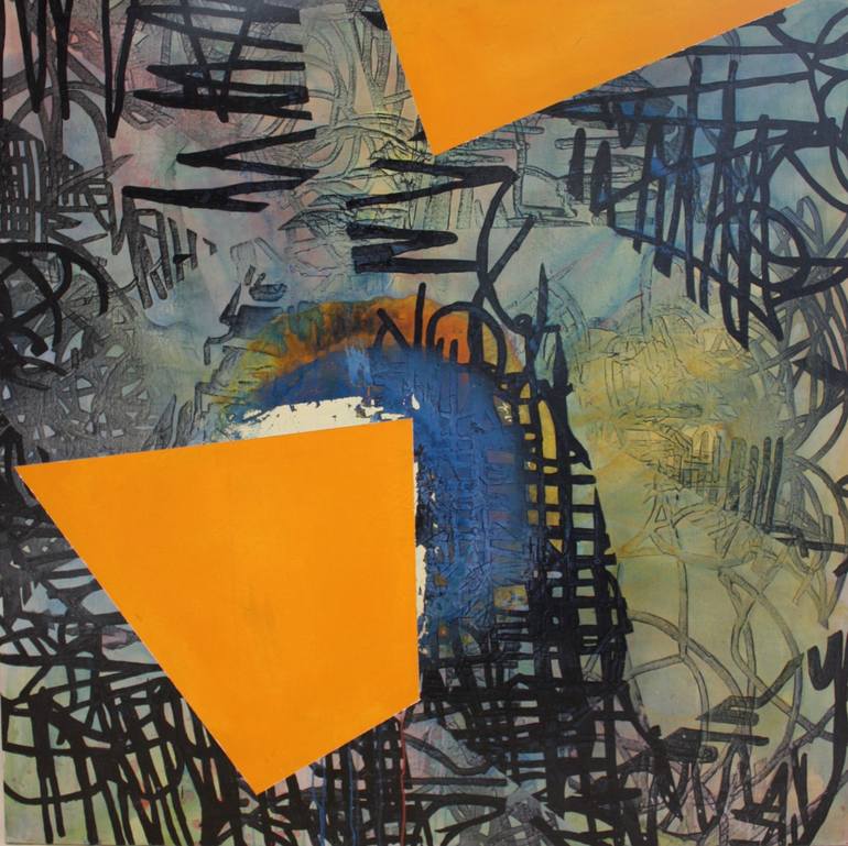 Intersect Painting by Emily Higgs-Bayliss | Saatchi Art