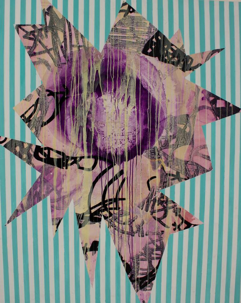 Explode Painting by Emily Higgs-Bayliss | Saatchi Art