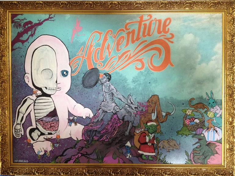 Adventure Painting by The Krah | Saatchi Art