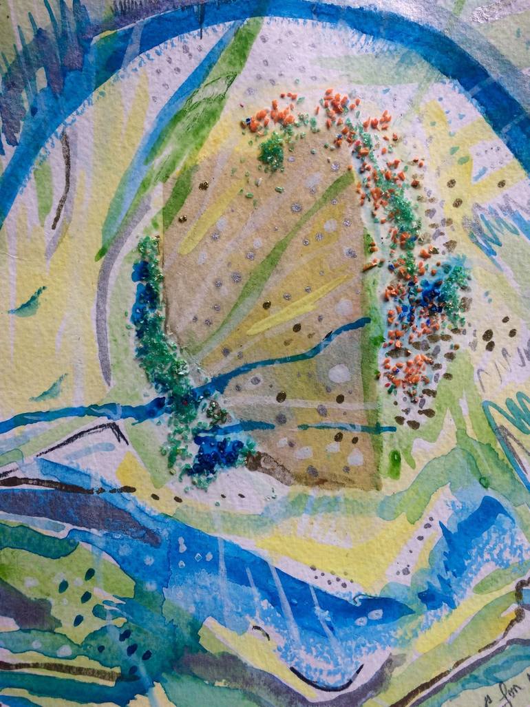 O Paper weep for me Painting by Anne Rigney | Saatchi Art