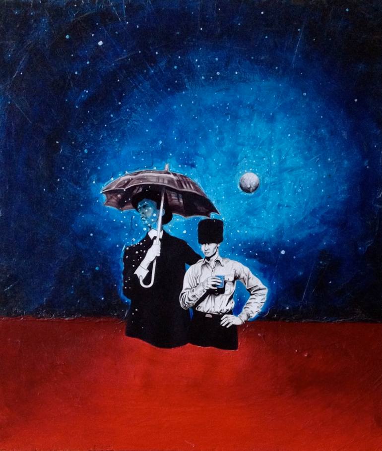 OuterSpace InnerSpace Painting by Jbh Mareydt | Saatchi Art