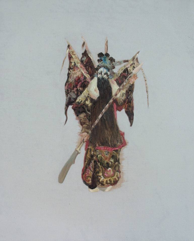 The Peking Opera Painting by Shihan Tang | Saatchi Art