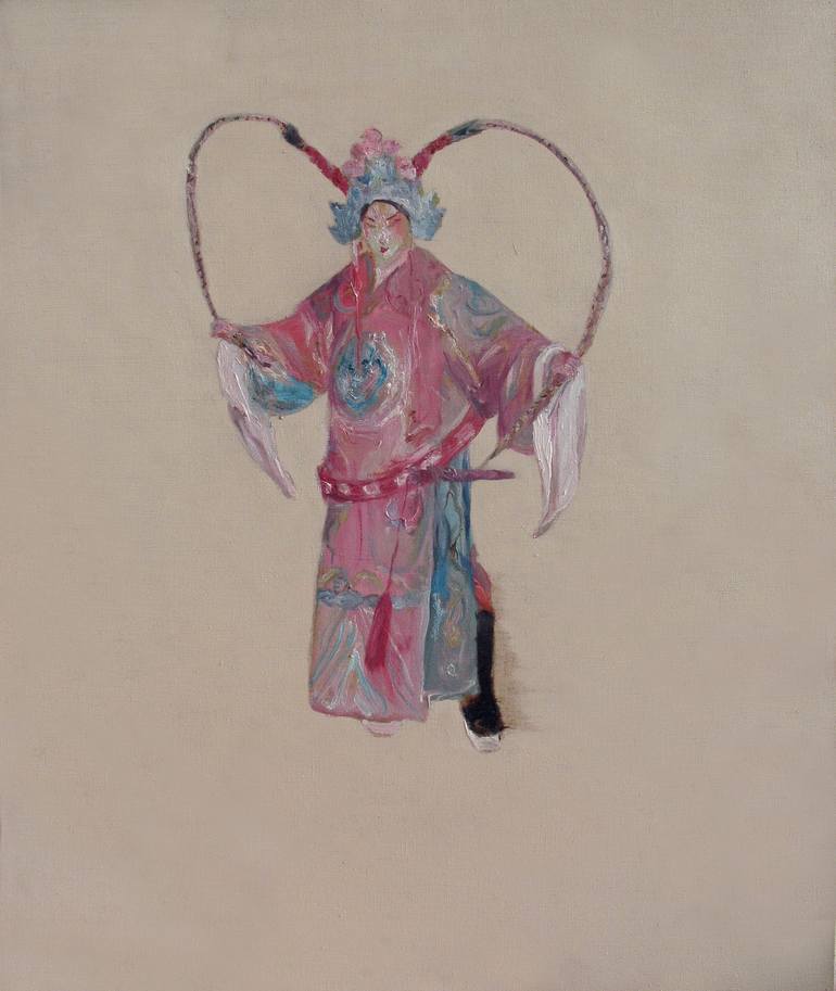The Peking Opera Painting by Shihan Tang | Saatchi Art