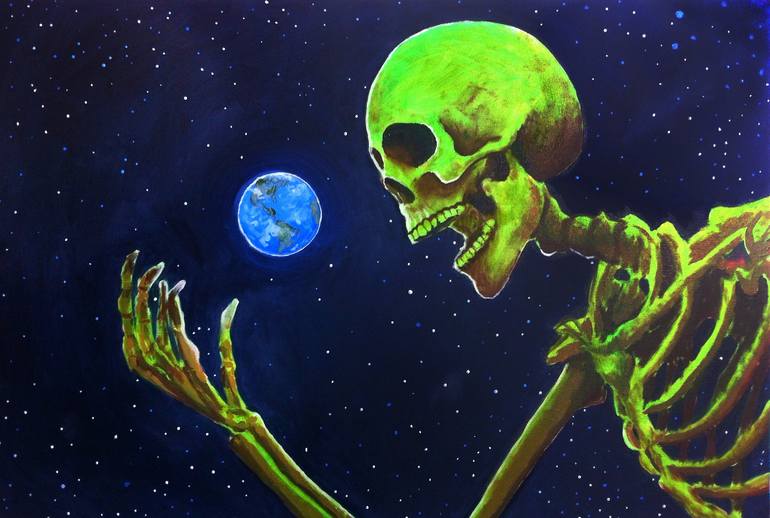 Cosmos Painting by Randy Conner | Saatchi Art