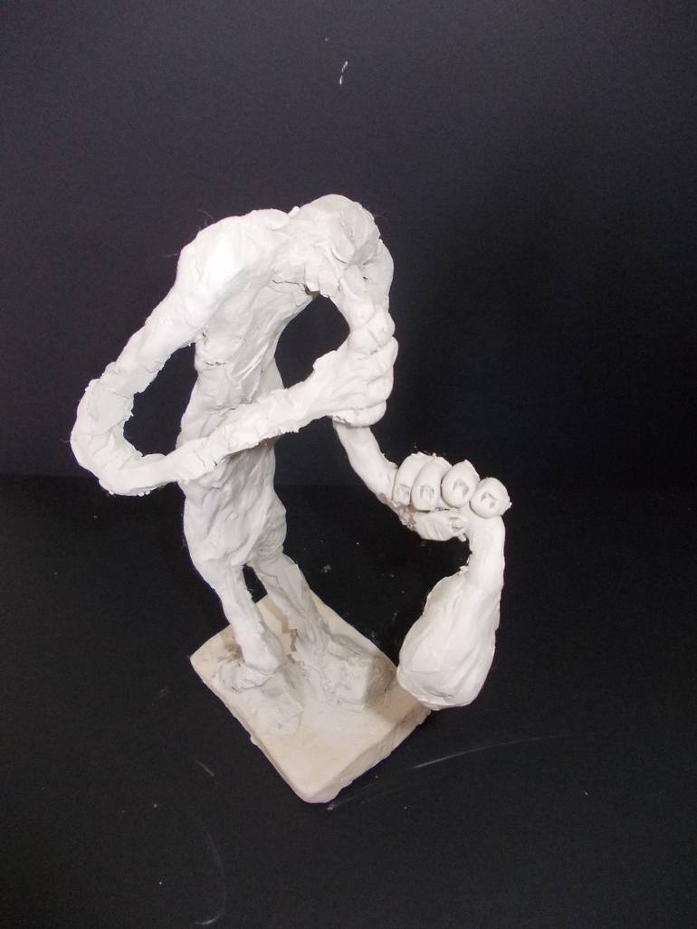 Heavy Mind Sculpture by Diana Radi | Saatchi Art