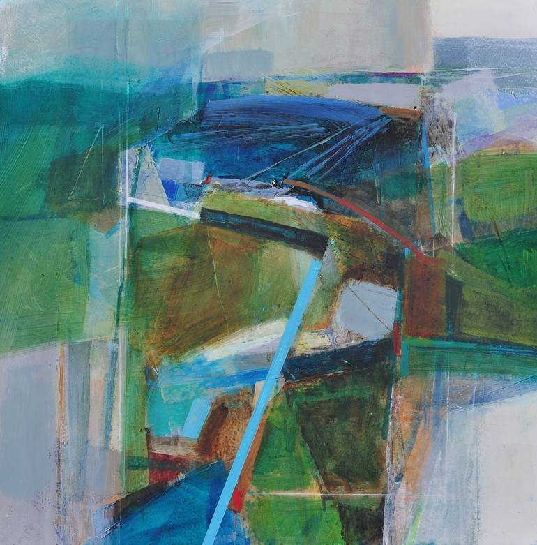 Towards the North (Scotland) Painting by June Forster | Saatchi Art