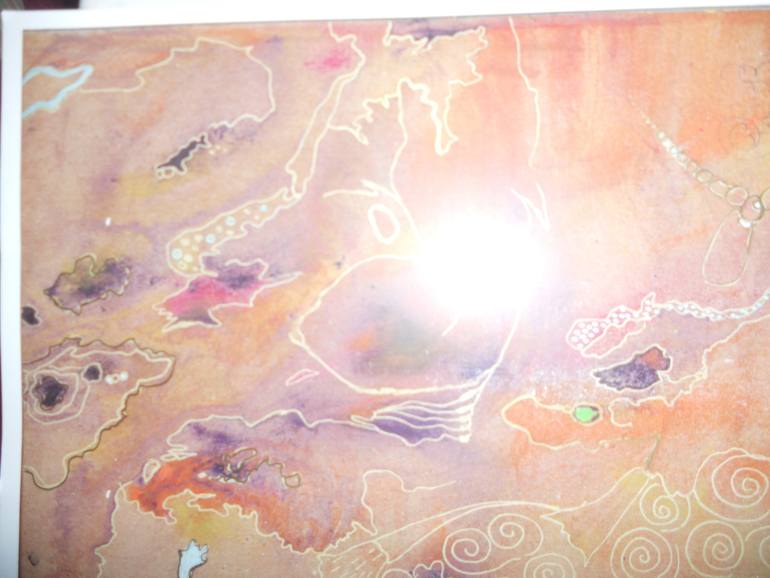 River Map Painting by Patricia Bunk | Saatchi Art