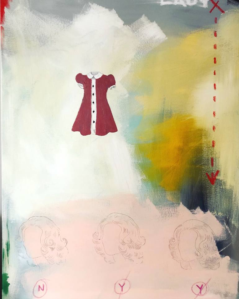 Lady III Painting by Ashley Cunningham | Saatchi Art