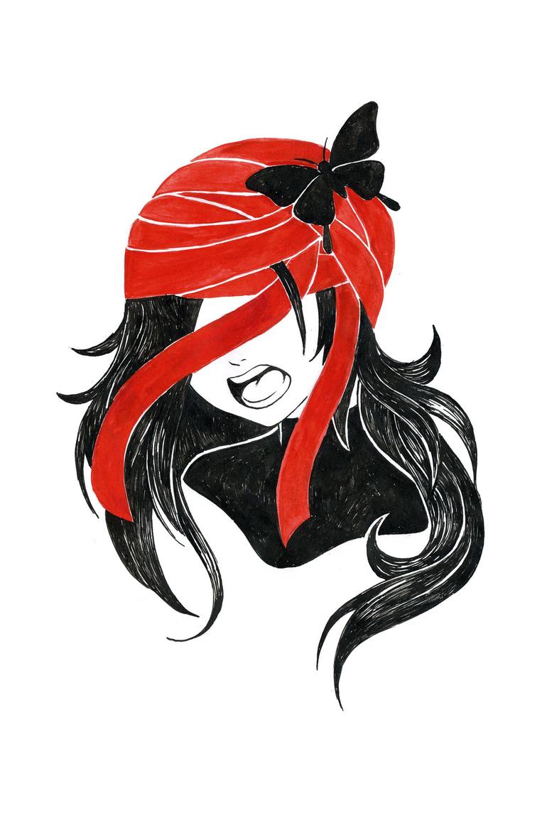 Annoying Drawing by Indrė Bankauskaitė | Saatchi Art