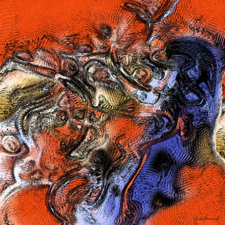 Fragile Structure Mixed Media by Helen Hrmrick | Saatchi Art