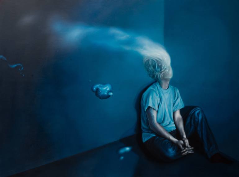 Act of self-awareness Painting by Marta Czarnecka-Tokarz | Saatchi Art