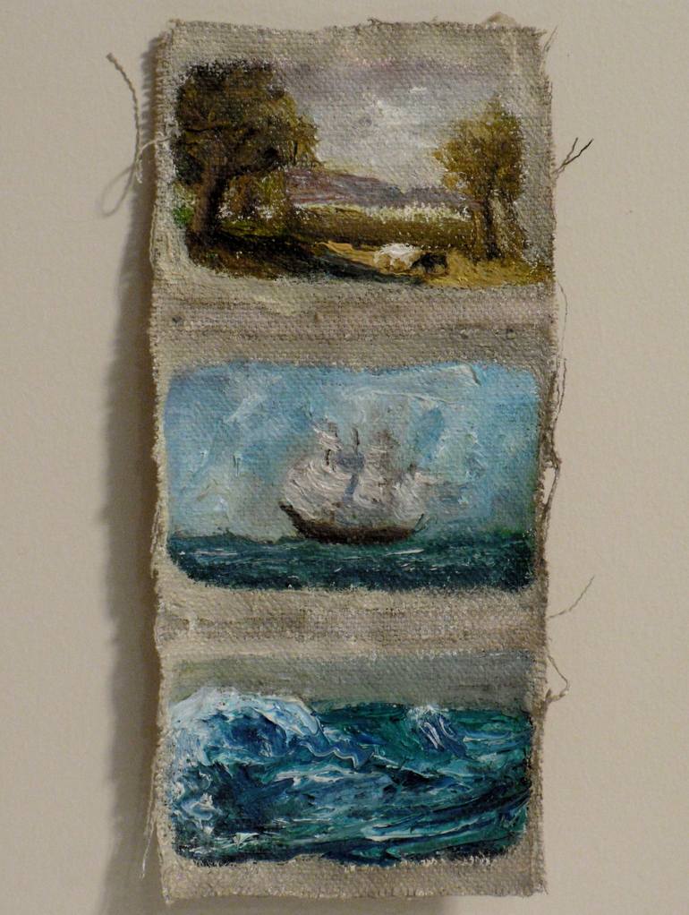 Miniaturas Painting by Alejandro Mandel | Saatchi Art