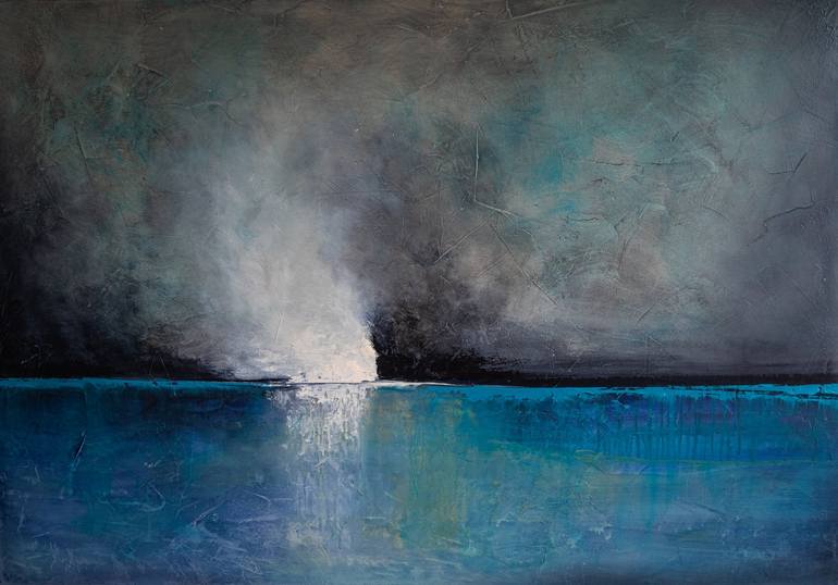 The Back Light Painting by Carter Wood | Saatchi Art