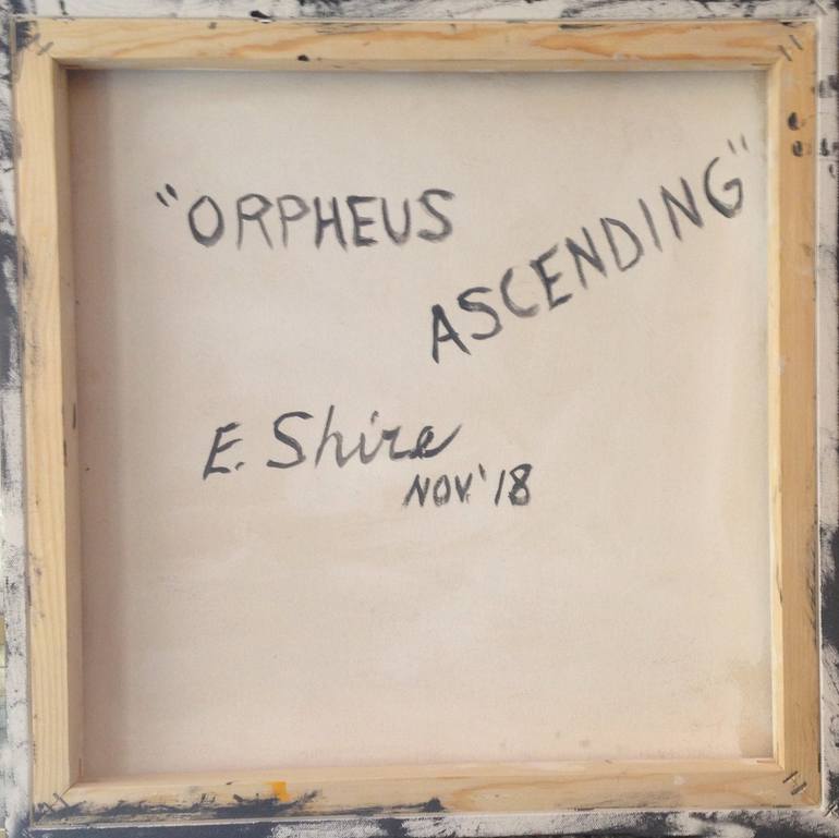 Orpheus Ascending Painting by Ellen Shire | Saatchi Art