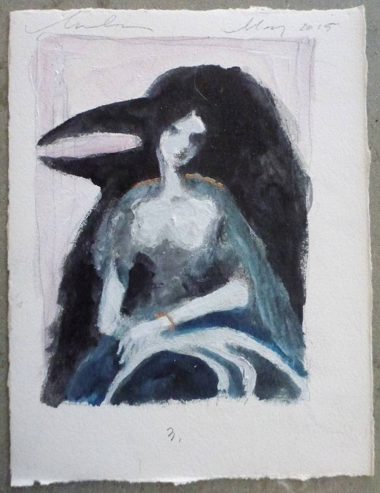 Miniature-Civil War Valkyrie-3 Painting by Melora Walters | Saatchi Art