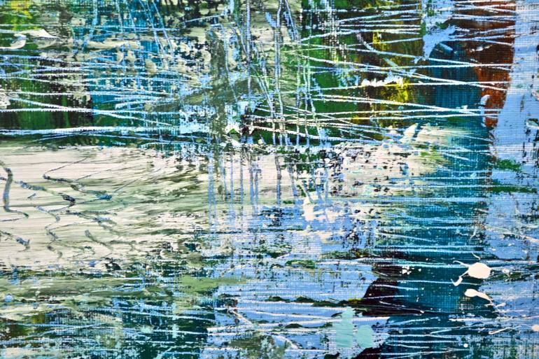 Abstract Water Painting 6 Painting by Geoffrey Howard | Saatchi Art