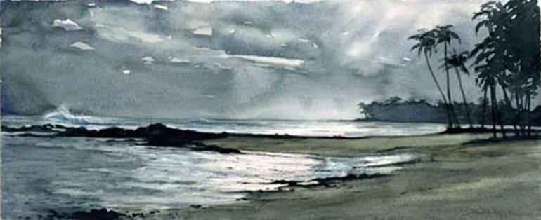 Approaching Storm Painting by David Williams | Saatchi Art