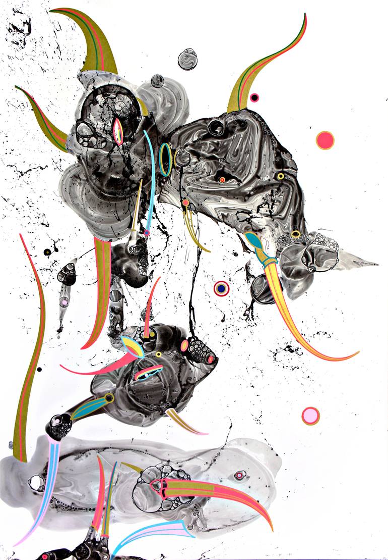 Untitled Painting by Seba Lallemand | Saatchi Art