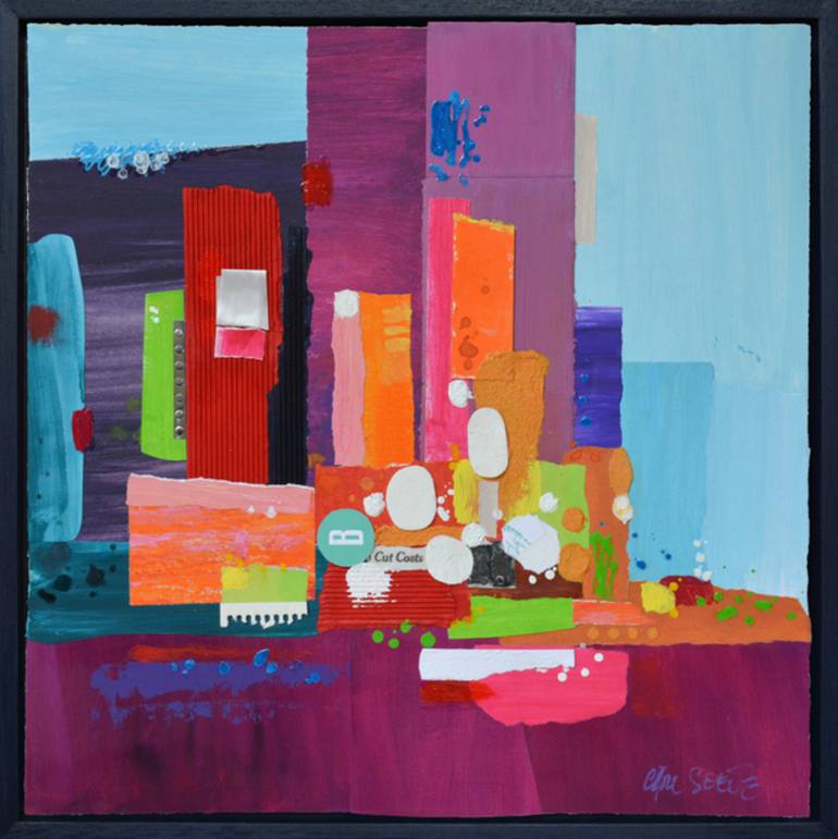 Cut Costs Collage by Carl Soete | Saatchi Art