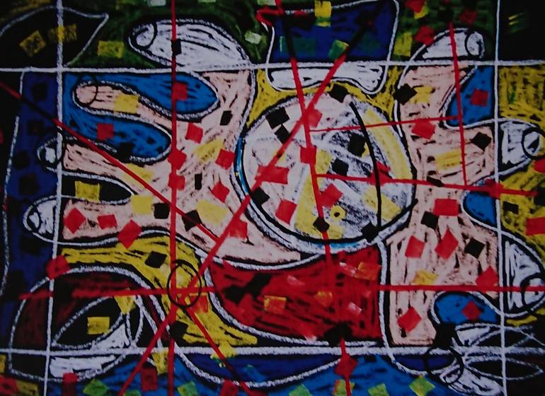 Emerging Drawing by David Merrifield | Saatchi Art