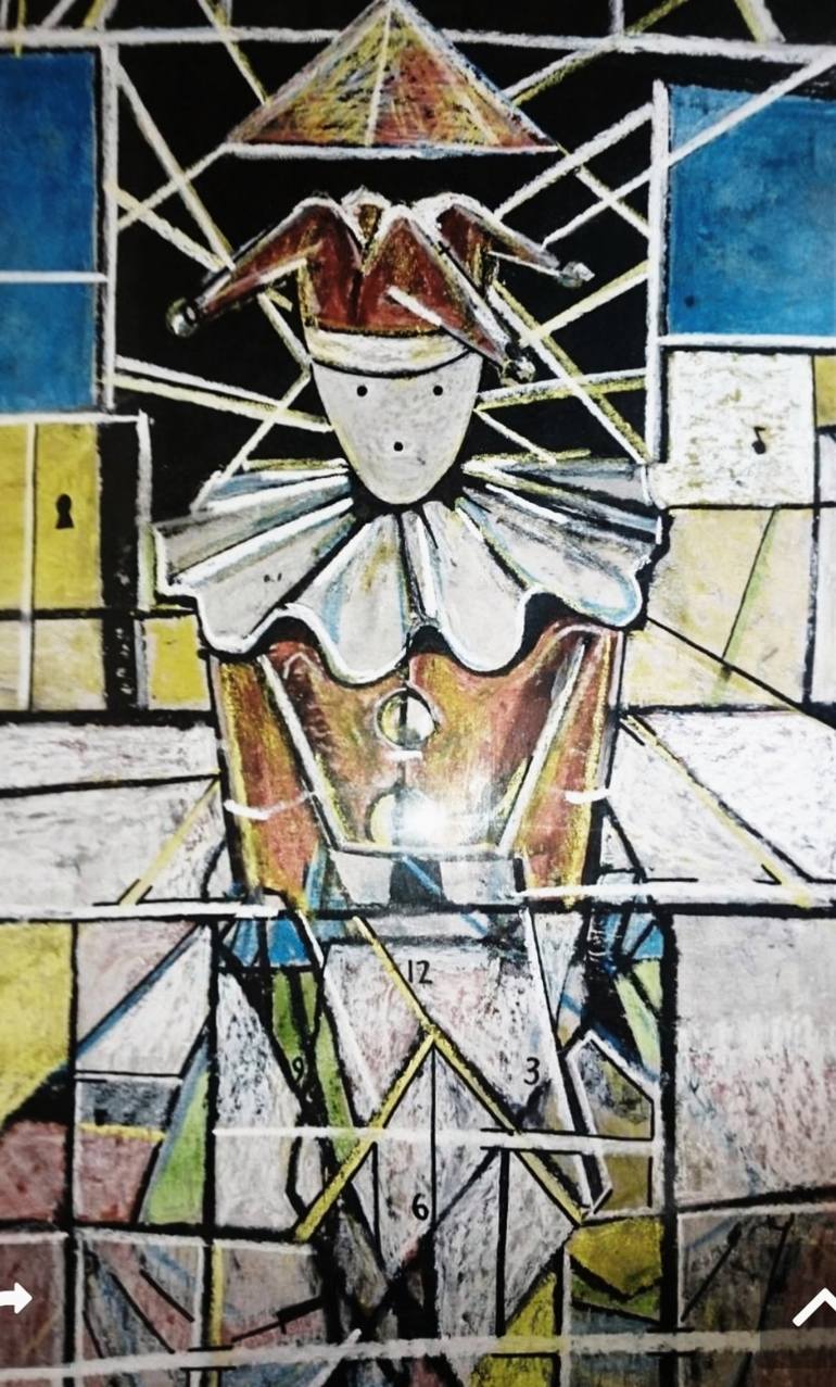 Jokertime Drawing by David Merrifield | Saatchi Art