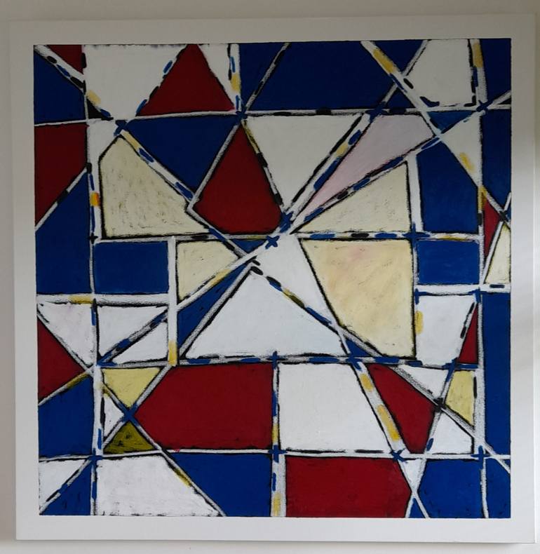 Abstraction 3 Drawing by David Merrifield | Saatchi Art