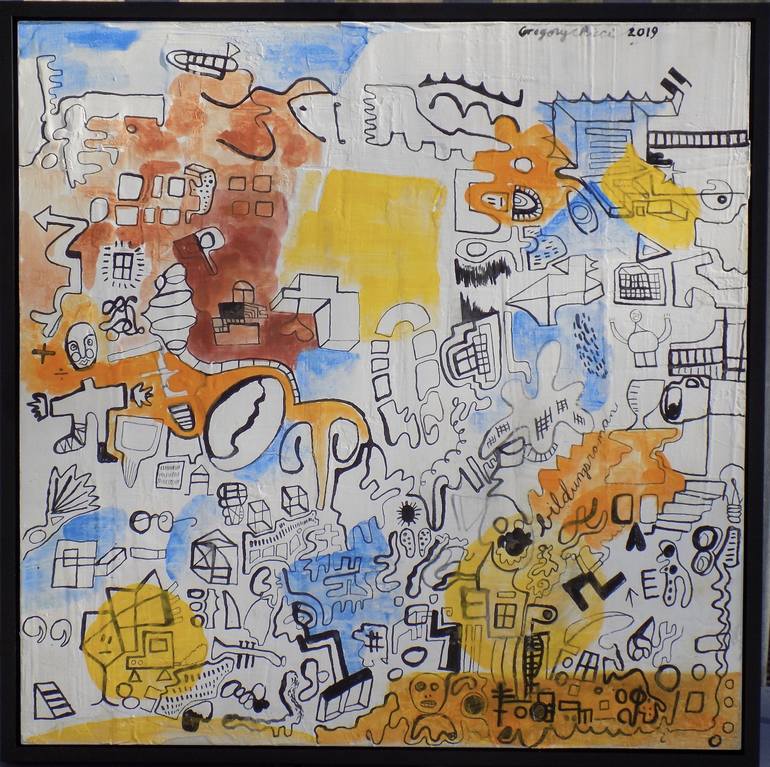 All is Fair in Love and War -- SOLD Drawing by Gregory Ricci | Saatchi Art