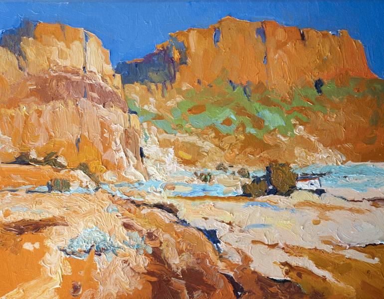 Desert Landscape Painting