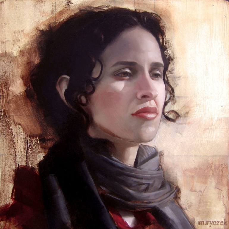 Rosie Redux Painting by Mike Ryczek | Saatchi Art