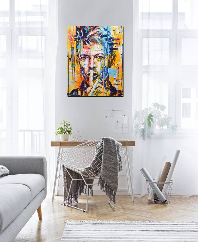 David Painting by Marta Zawadzka | Saatchi Art
