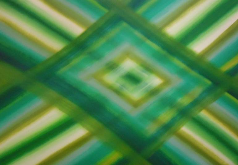 Cheques Painting by Susan Chung | Saatchi Art