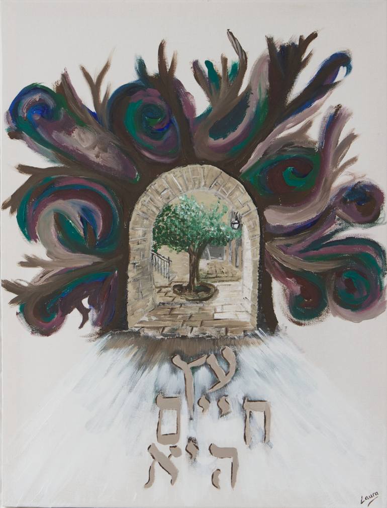 Tree of life Painting by Laura Sykes | Saatchi Art