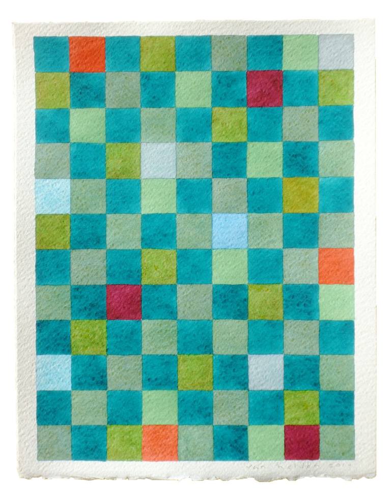 Tiles XIII Painting by Amy van Helden | Saatchi Art