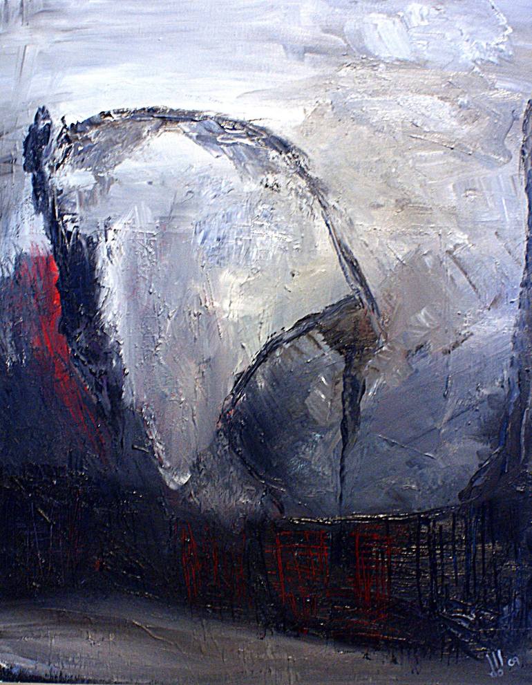 Misty Dream Painting by Apama Shahrzad | Saatchi Art