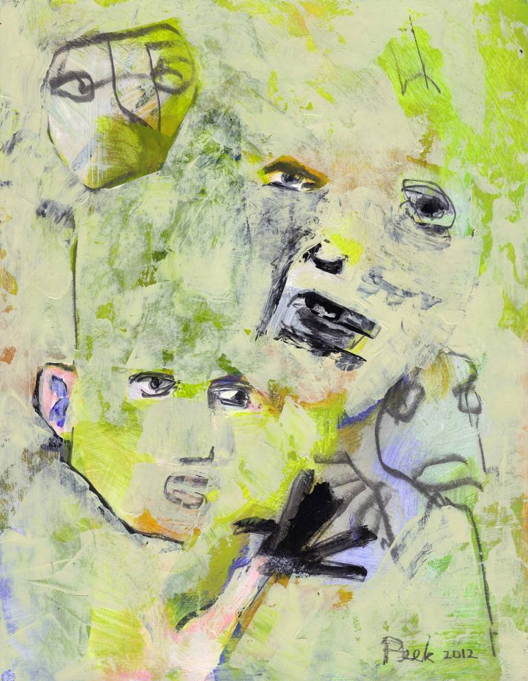 Connection Painting by Nez Peek | Saatchi Art