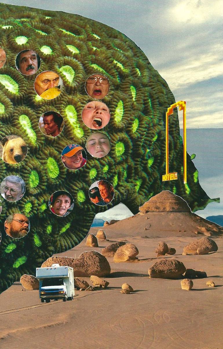 Harmony Hotel Collage by Joseph Draper | Saatchi Art