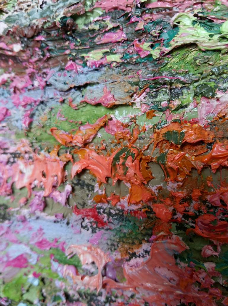 Landscape painting Spring in Opal Cliffs / original oil painting ...