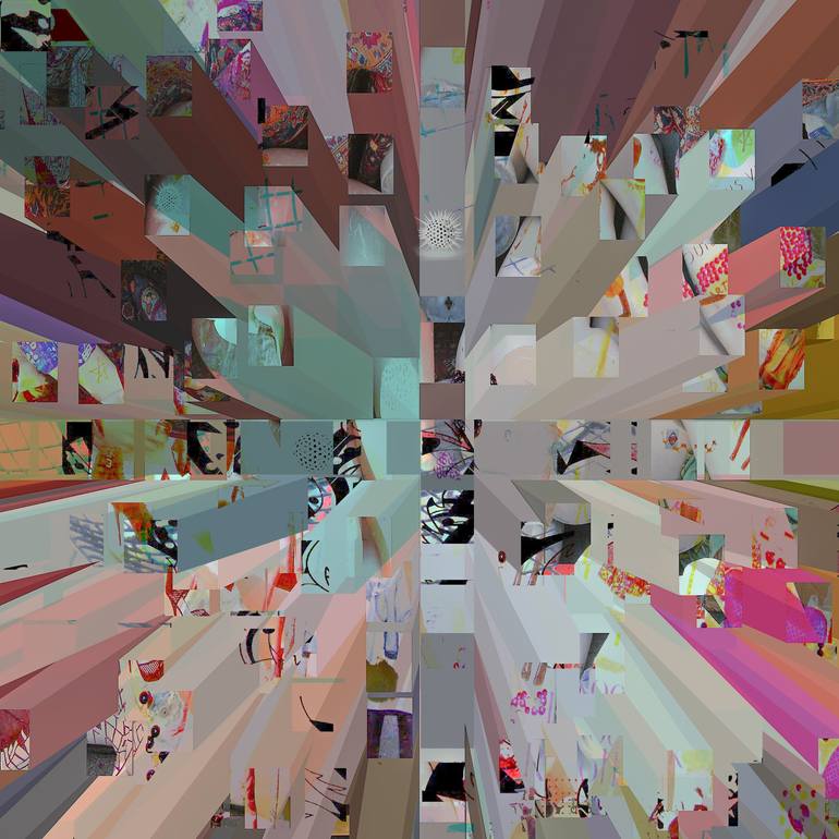 Plateau der Menschheit opus 152 - Limited Edition of 8 Mixed Media by ...