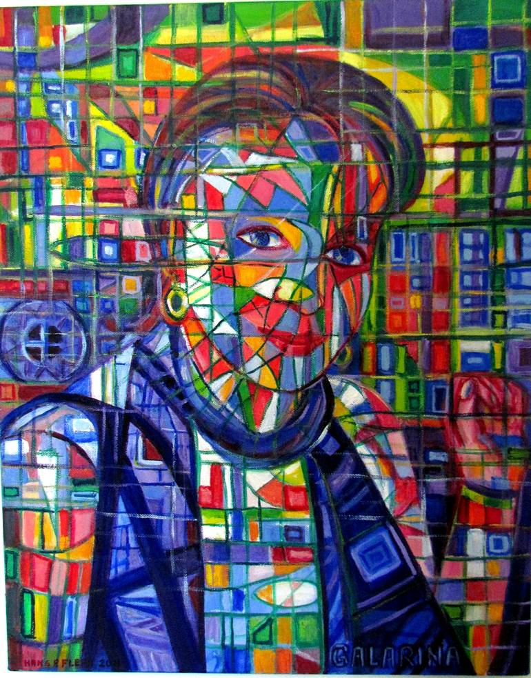 Galla Painting by Hans-Peter Fleps | Saatchi Art