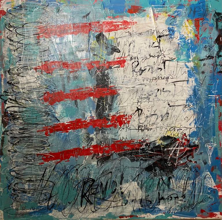Revolution Painting by andres rakos | Saatchi Art