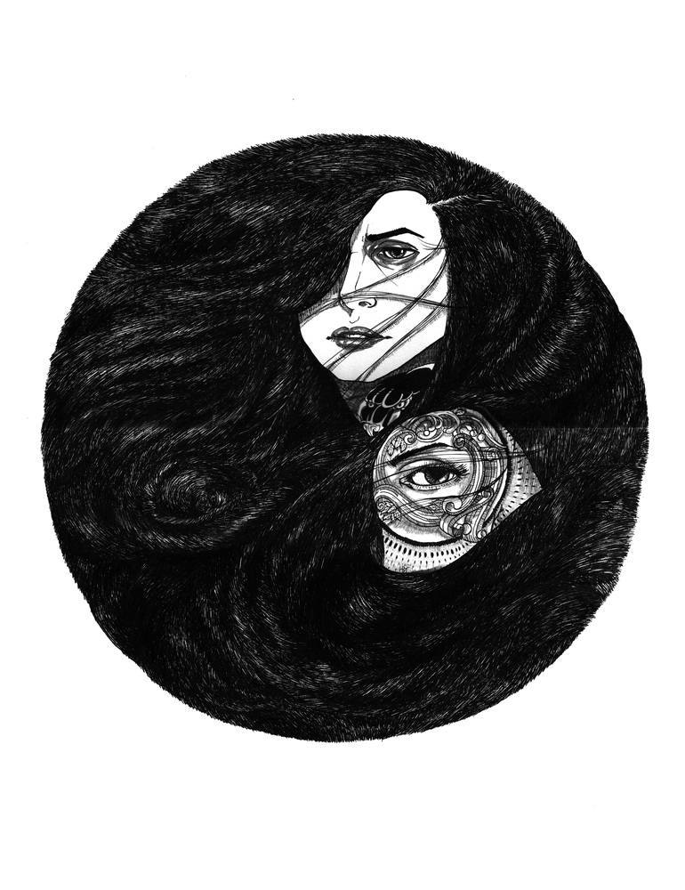 Disappear Drawing by Rukmunal Hakim | Saatchi Art