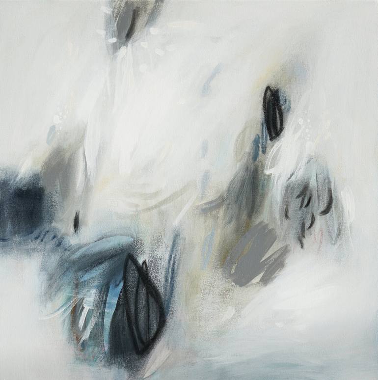 LITTLE BLOOM SHADOW 2 Painting by Terri Dilling | Saatchi Art