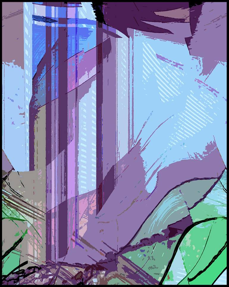 Abstraction 12 - Limited Edition of 5 Mixed Media by Michael Rich ...