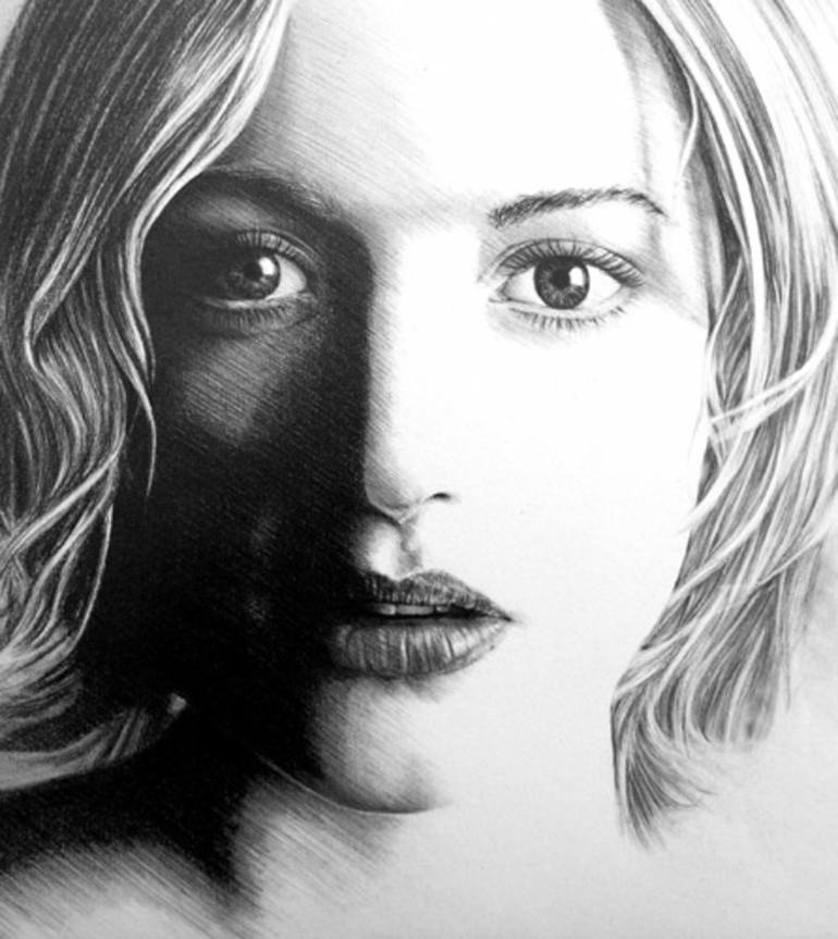 Kate Winslet Drawing by Lorraine Cooke | Saatchi Art