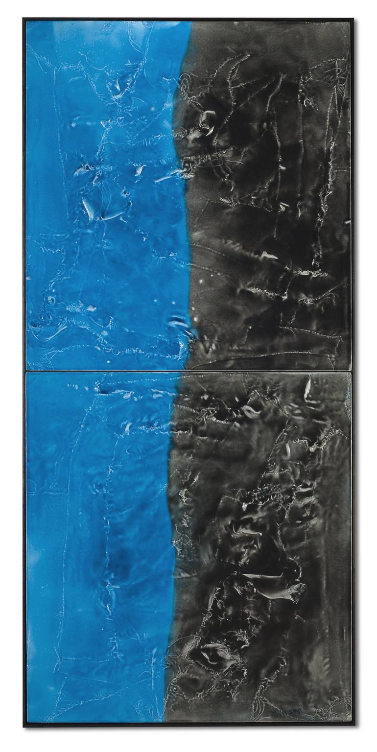 outta the blue and into the black Painting by Ross Harrison | Saatchi Art