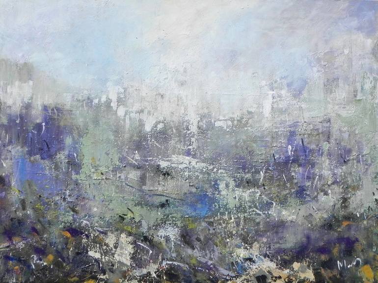Misty Painting by Liz Muir | Saatchi Art