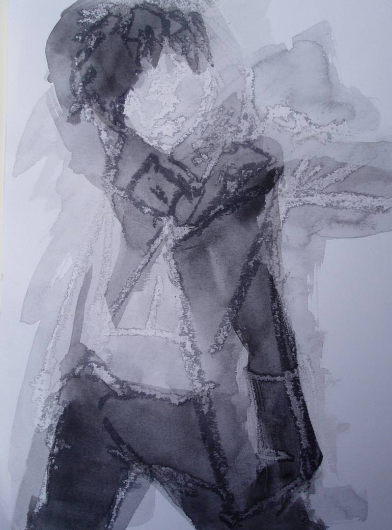 Boy Drawing by Mariko Kumon | Saatchi Art