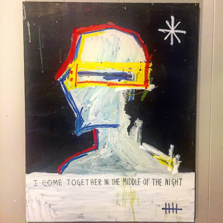 Late-night Cyclops Painting by Eddie Love | Saatchi Art